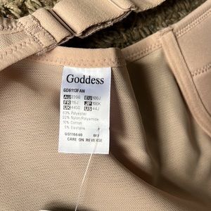 Goddess | Intimates & Sleepwear | Nwt Goddess Nude Size 44j | Poshmark